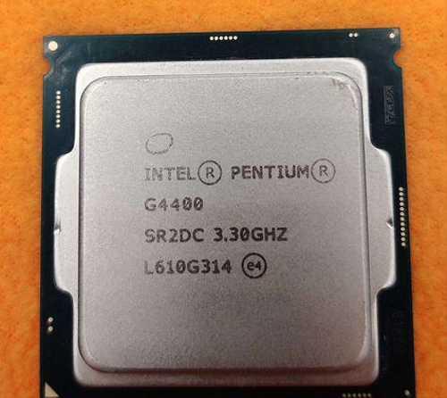 Процессор intel Pentium G4400 soc1151 Festima Ru Мониторинг объявлений