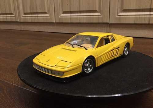 Ferrari Testarossa 1984 1 18 Bburago купить Хобби Festima Ru