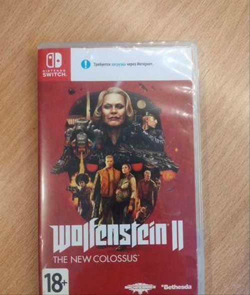 Wolfenstein The New Colossus Nintendo Switch Festima Ru