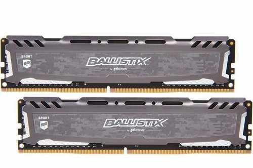 Crucial Ballistix Sport DDR4 2x16GB 32GB 3200CL16 Festima Ru