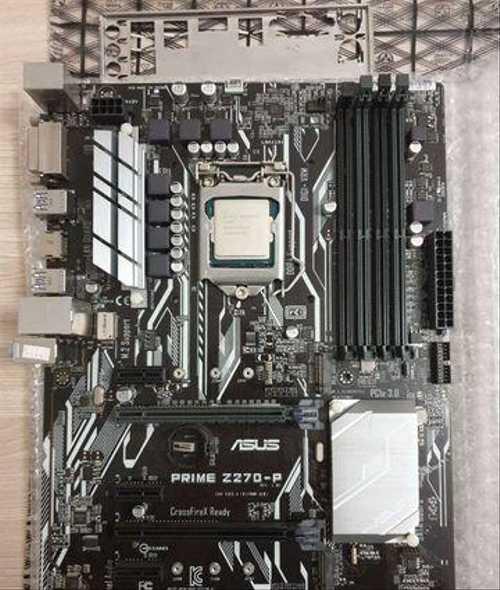 Связка asus prime Z270-P + G3900