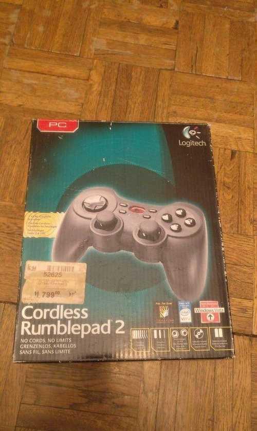 Геймпад logitech cordless rumblepad 2