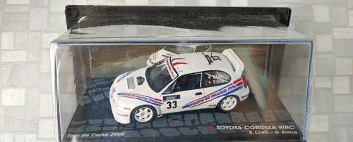 Модель 1:43 Toyota Corolla WRC 2000г