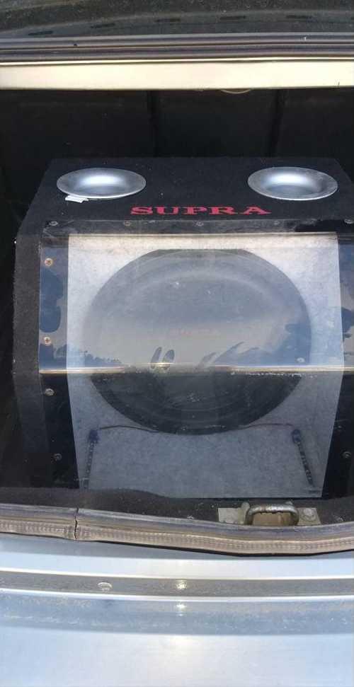 Сабвуфер supra srd-303a