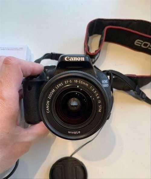 Зеркальный фотоаппарат canon EOS 600d