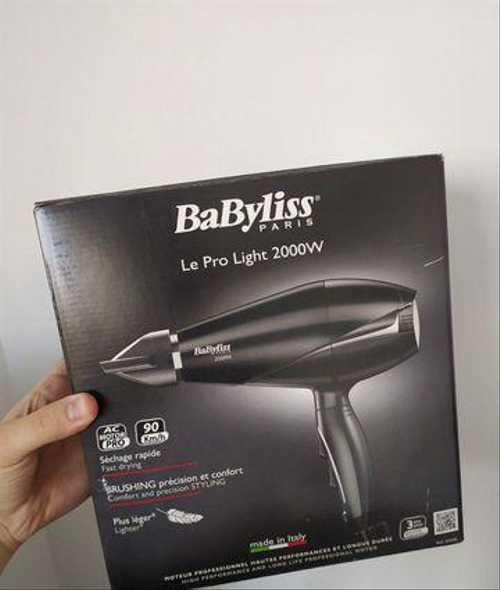 Новый Фен Babyliss Le Pro Light 2000w