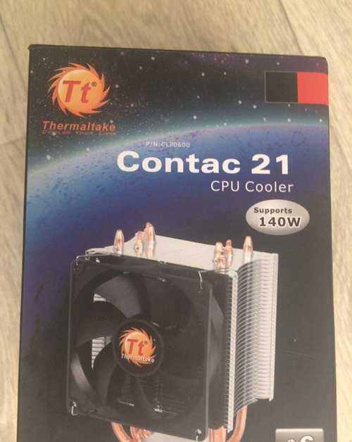 Кул нова. Thermaltake Contac 21. Кулер Thermaltake Contac 21.