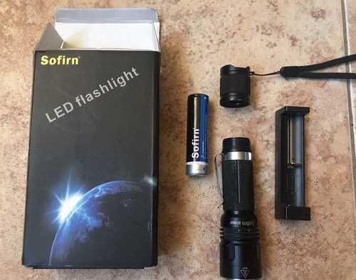 Ручной фонарь sofirn sf36w, 1000 lm, 3000k (теплый