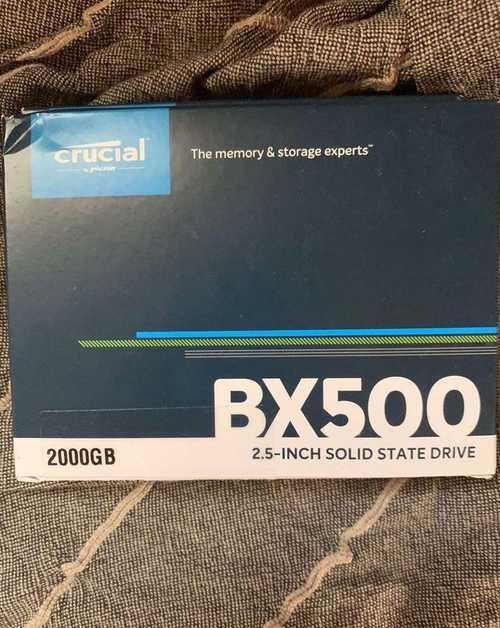 Crucial BX500 2TB CT2000BX500SSD1 (новый)