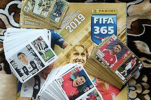 Наклейки рanini fifa365 2019