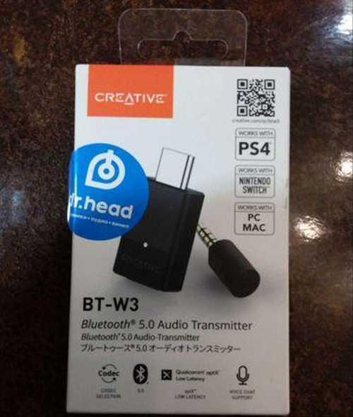 Аудио Bluetooth Trasmitter Creative BT-W3
