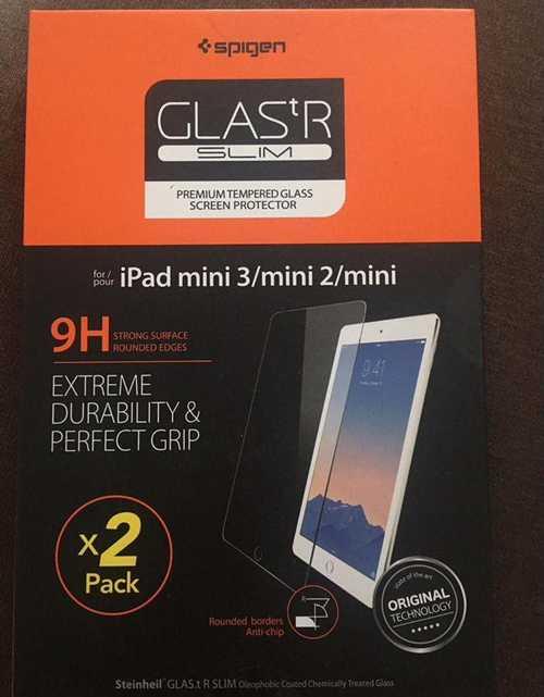 Стекла 2 шт. для iPad mini 3, mini 2, mini