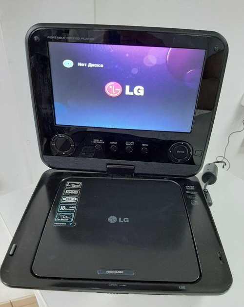 Портативный видеопроигрыватель lg dvd