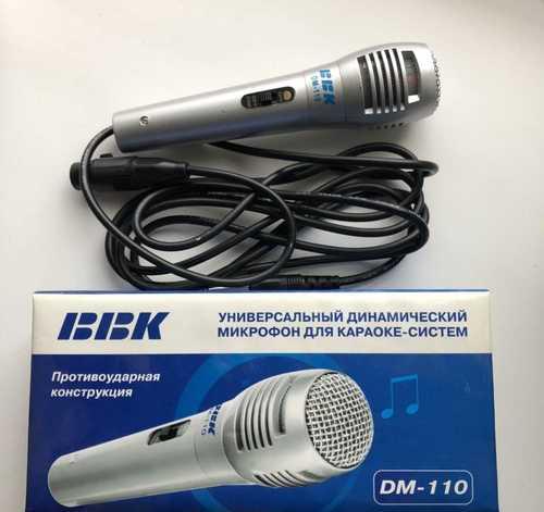 Микрофон для караоке BBK DM-110