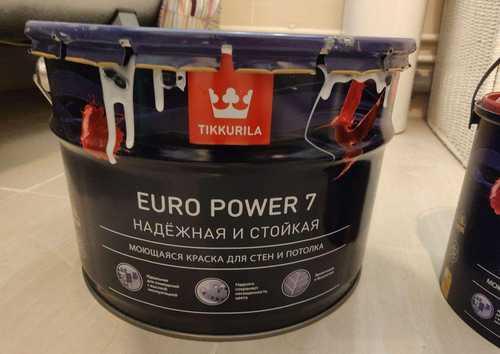 Евро повер 7. Краска Tikkurila Euro Power-7. Tikkurila Euro Power 7 k481. Tikkurila Euro Power 7 j502. Тиккурила краска потолка Euro Power 7.