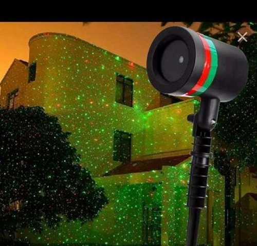 Уличный лазерный проектор