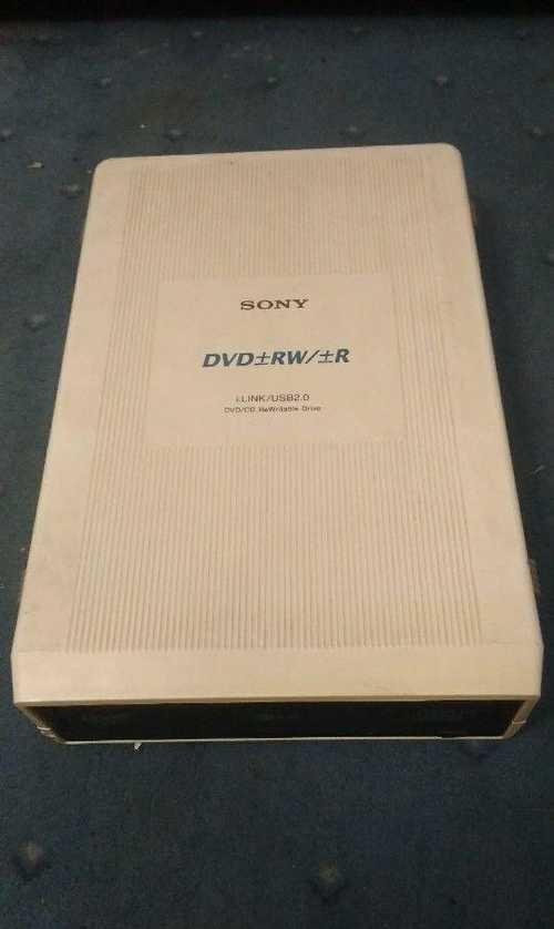 Внешний DVD-RW привод sony drx-350ul