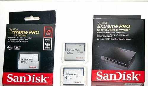 SanDisk Extreme PRO CFast 2.0 515 MB/s