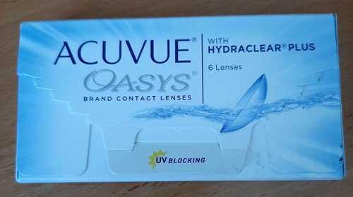 Линзы -4.25 acuvue oasys