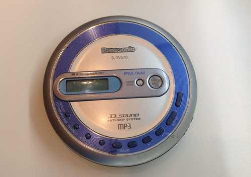 CD-MP3 плеер Panasonic SL-SV570 (Радио, Япония)