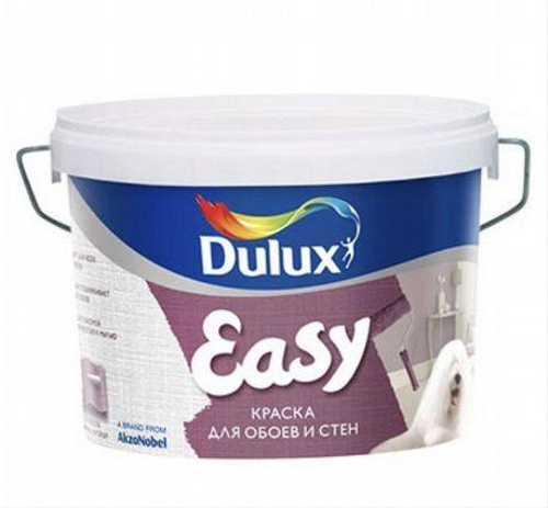 Краска интерьерная Dulux Easy матовая база BW 10 л