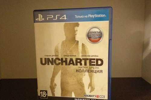 Uncharted натан дрейк коллекция ps4 сколько весит