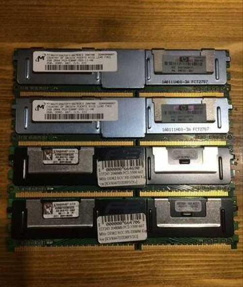 Серверная оперативная память DDR ECC и DDR2 ECC