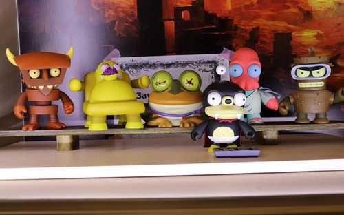 6" large kidrobot futurama series футурама