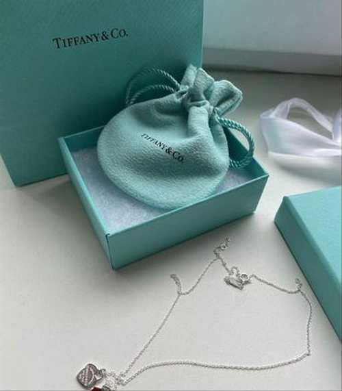 Серебряный кулон Tiffany&Co оригинал