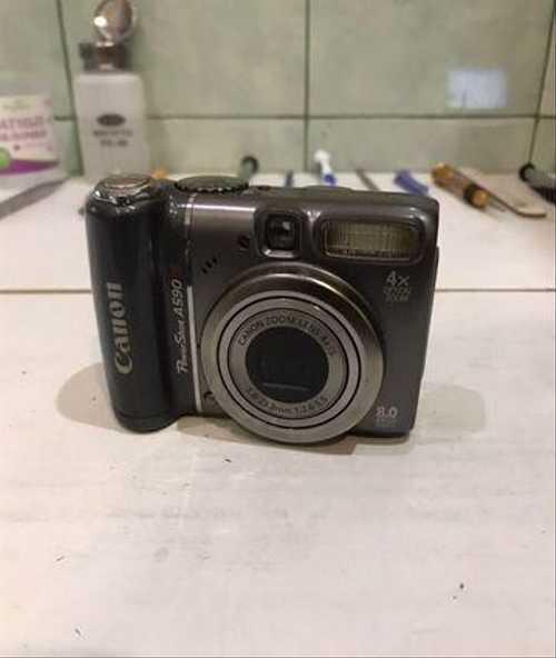 Компактный фотоаппарат canon powershot590