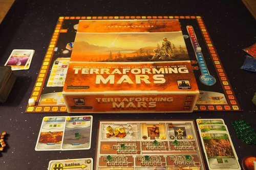 Настольная игра Покорение марса Terraforming Mars