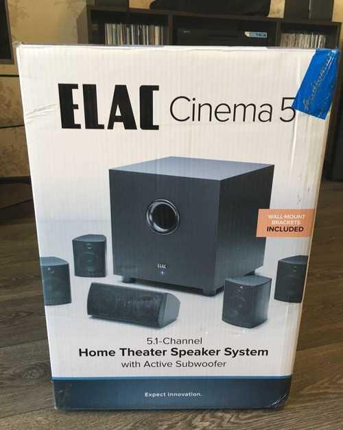 Акустика 5.1 "elac Cinema 5" (домашний кинотеатр)