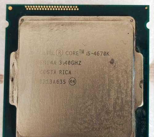Процессор intel core i5 4670 k socket 1150