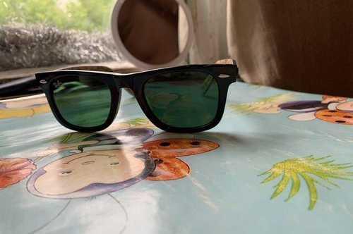 Очки Rayban Wayfarer handmade in Italy