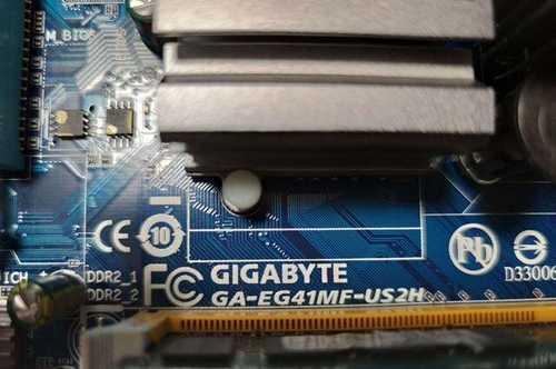 Сборка на gigabyte GA-EG41MF-US2H