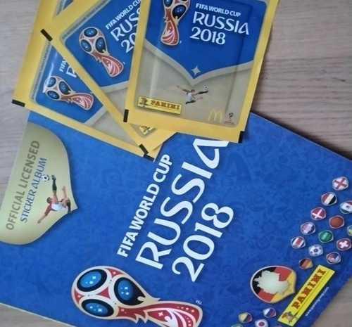 Полный альбом Panini Fifa World Cup Russia 2018