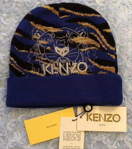 Kenzo kids новая шапка