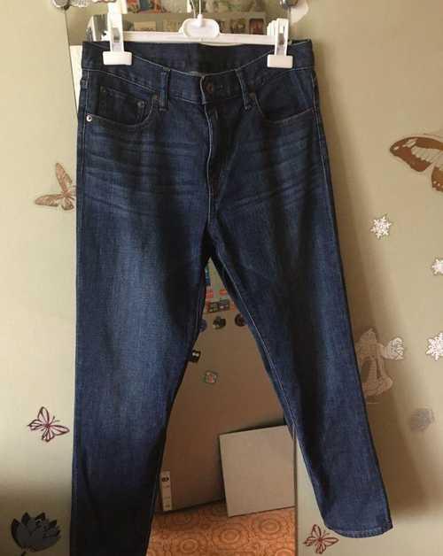 Джинсы бойфренд uniqlo