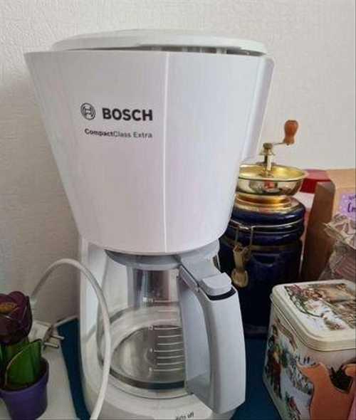 Кофеварка Bosch TKA3A031, капельная, белый