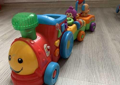 Паровоз fisher price