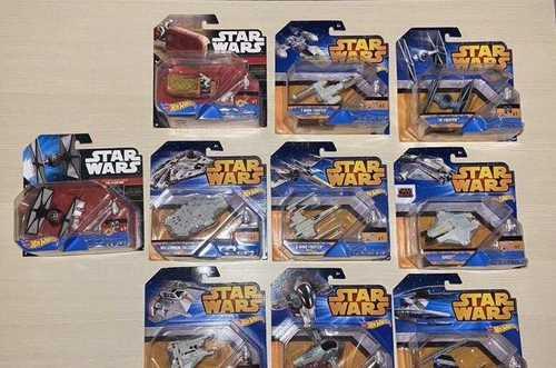 Hot Wheels Star Wars 2015 года (10 шт)