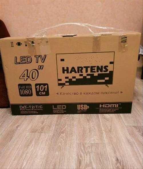 Hartens отзывы. Телевизор hartens HTV-40f01-t2c/b 40