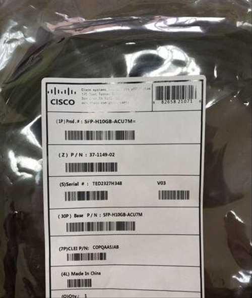 Кабели Cisco