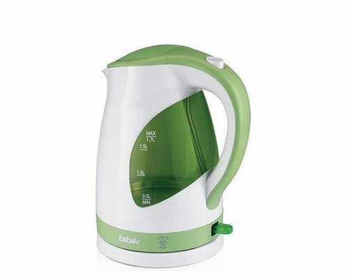 Чайник BBK EK1700P белый/зелёный