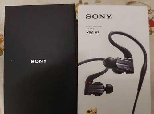 Sony XBA-A3, Hi-End наушники. Идеальный звук