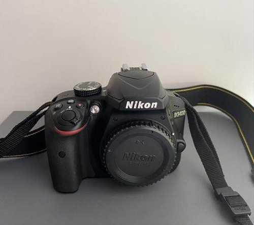Фотоаппарат Nikon D3400 body (пробег 1640)