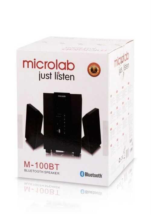 Колонки компьютерные 2.1 Microlab M-100BT