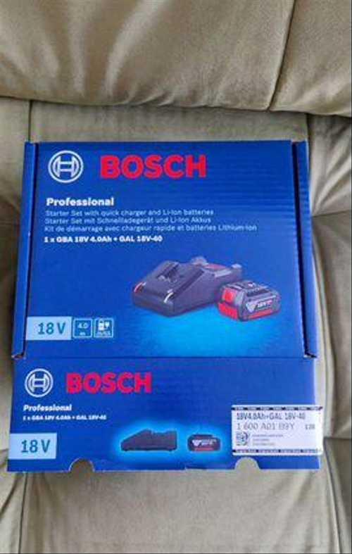 Аккумулятор bosch 18v и з/у