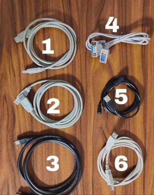 Компьютерные кабели. USB