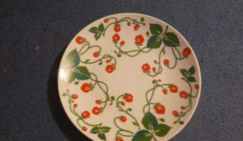 Декоративные тарелки фарфор, 225 лет лфз